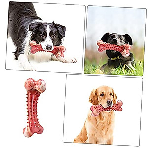 FRCOLOR 1pc pet Teething Stick Puppies Toys Puppy chew Toys Chewing Toys for Puppies Teeth Cleaning Toy Dog Sound Toy Large Dog Gum Toy Dog Interactive Toy Dog Dental Care Toys Dog Toy
