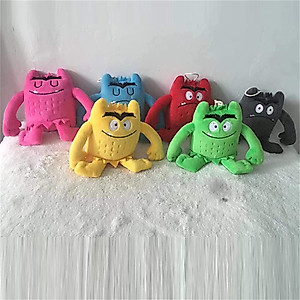 Monster Plush Toys, My Emotional Little Monster Cartoon Doll, Blue/red Monster Plush Toy, Color Plush Doll Set-1set
