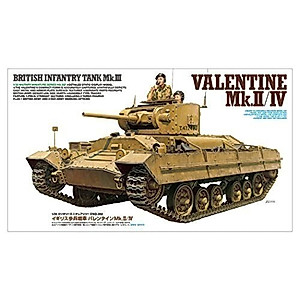 Tamiya Models British Infantry Tank Mk.Iii Valentine Mk.Ii/Iv 1/35