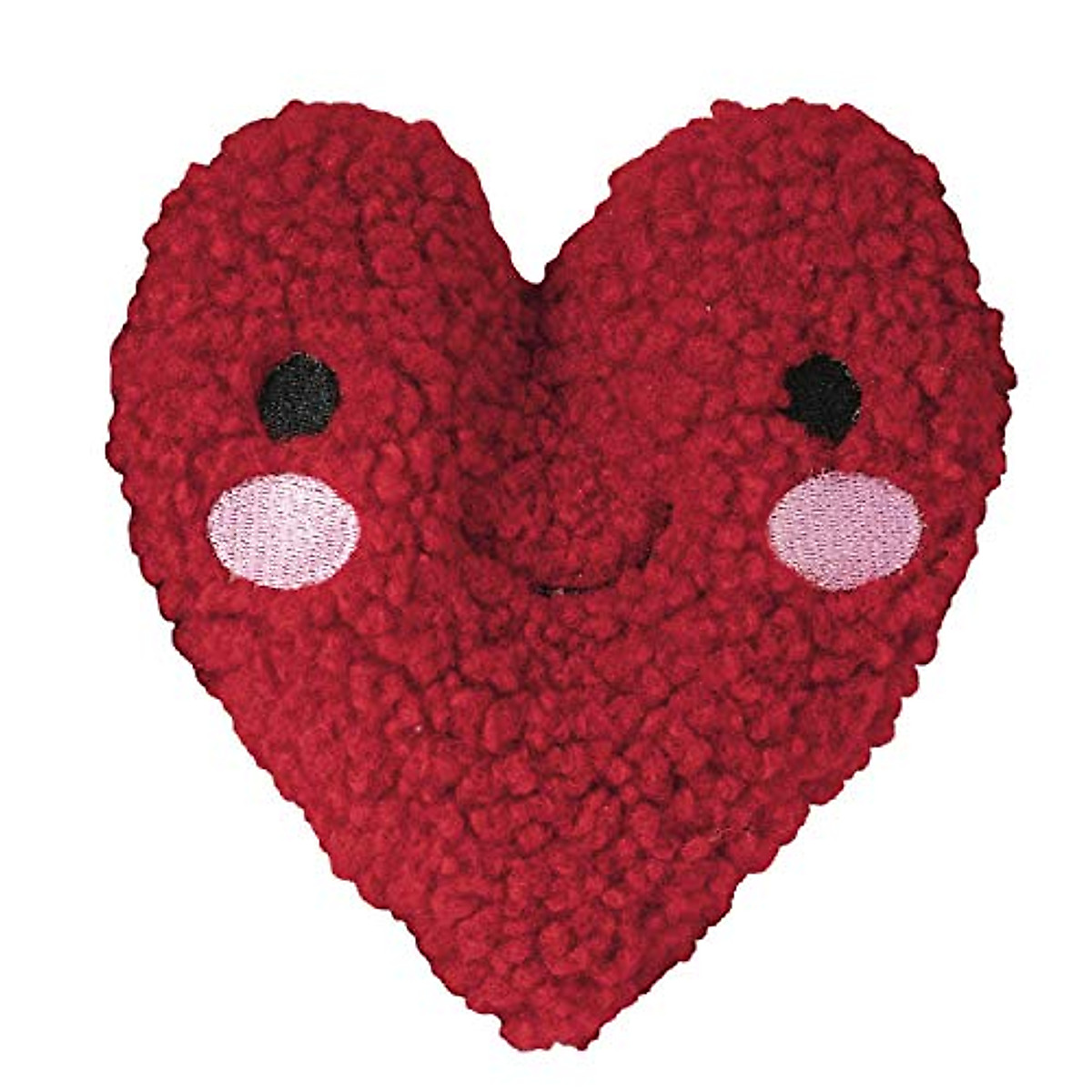 GAMAGO Heart Pillow & Heating Pad Pocket Pal, Microwavable Pillow for Cramps, Aches & Anxiety Relief, Adorably Cute Heatable Pack Stuffed with Eco-Friendly Buckwheat & Dried Lavender, 5 Inches, Red