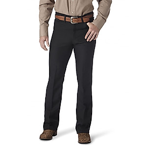 Wrangler mens Wrancher Dress jeans, Black, 40W x 29L US
