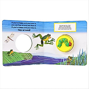 World of Eric Carle, If You're Happy and You Know It - Squishy Button Sound Book - PI Kids (Play-A-Sound)