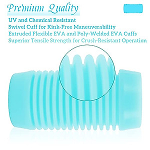 PERTF Female Hose Connector 4" Inch Compatible with Pentair,Kreepy,Krauly Pool Cleaner for E-Z Vac K21241B