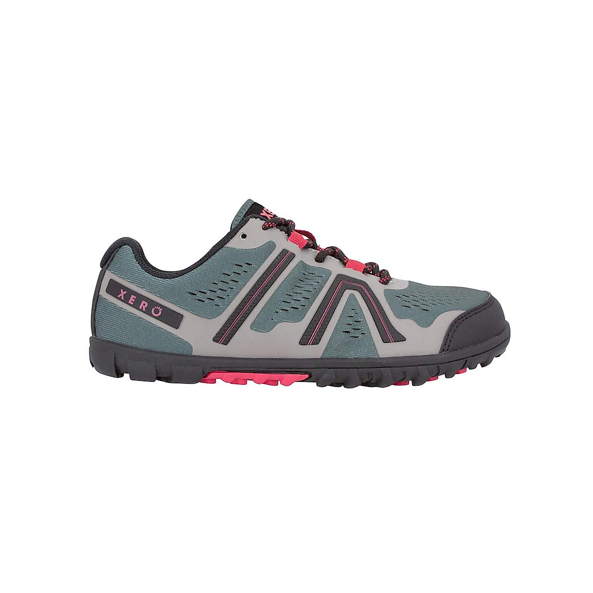 Xero Shoes Women's Mesa Trail Running Shoe - Lightweight Barefoot Trail Runner, Juniper Berry, 6