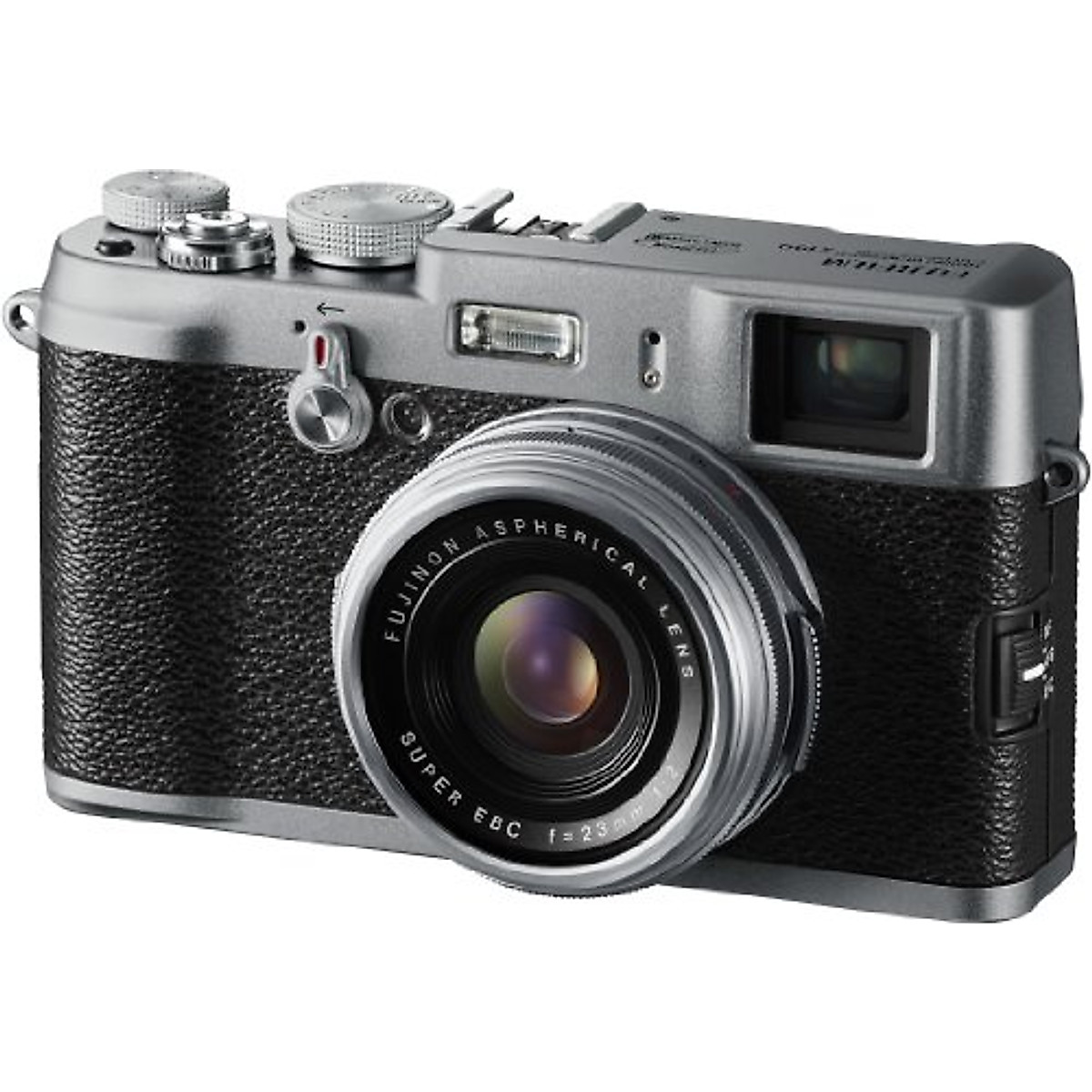 FUJIFILM FinePix X100 APS-C CMOS EXR Digital Camera with 23mm Fujinon Lens and 2.8-Inch LCD - International Version (No Warranty)