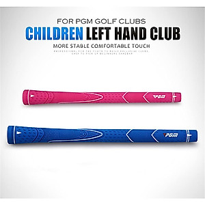 Left Hand Golf Club Wood Kids #1#5 Golf Drivers Junior Wooden Pole Golf Putter with Golf Headcover (Green,Hybrid- Age 5-8)