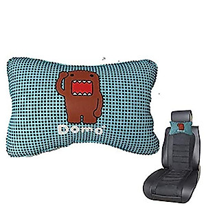 Domo Kun Car Seat Head/Neck Rest Pillow Car Auto Van Japanese Cartoon