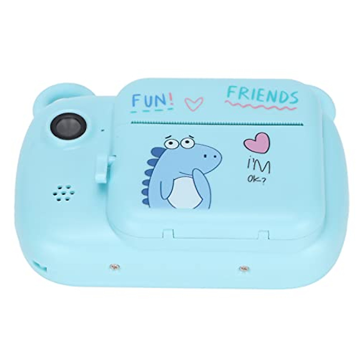 Kids Camera, HD Digital Video Cameras for Toddler, Thermal Printing Camera with 32GB SD Card for Christmas Birthday Gift