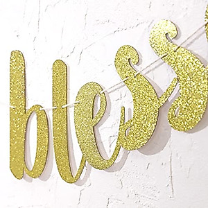 70 Years Blessed Banner - 70th Birthday Banner,70th Birthday Banner Party Decorations,70th Anniversary Banner,70 Birthday Banner Sign…