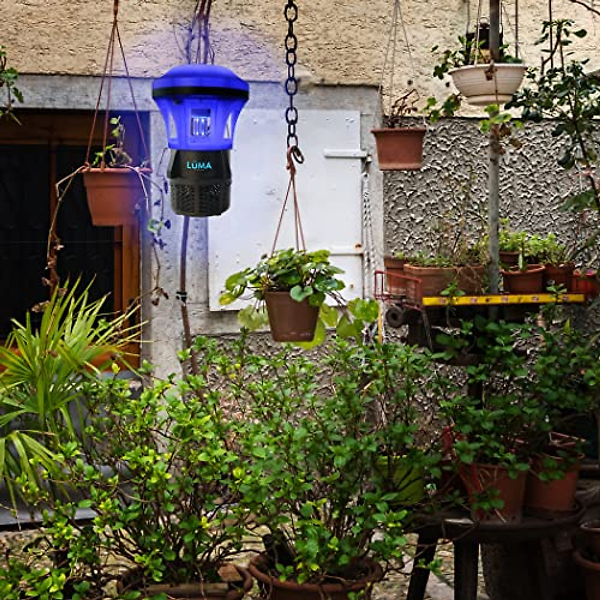 Catchmaster Luma Flying Insect & Mosquito Trap, XL 1 Acre Yard Protection, Silent UV Lamp Fly Traps Outdoor for Home, Indoor Mosquito Killer & Gnat Trap, Electric LED Light Bug Catcher & Fly Fan