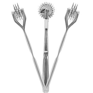 AAProTools Wartenberg Sensory Pinwheel Pin Wheel 3 Head Diagnostic Neurological for Couples