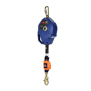 3M DBI-SALA Smart Lock Leading Edge Self-Retracting Lifeline 3503822, Galvanized Cable, Blue, 30 ft. (10m)