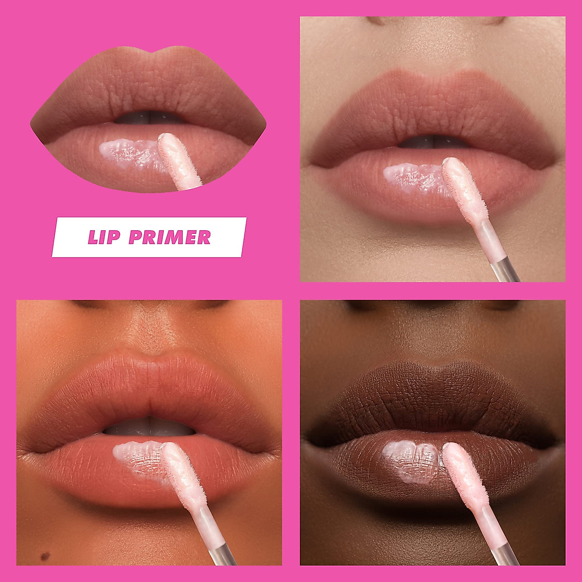 Lime Crime Ghost Veil Lip Primer, Translucent Sheer Pink - Extends the Life of Lipstick - Lightweight and Super Sheer Smoothing Base for Long Lasting Quality - Vegan & Cruelty-Free