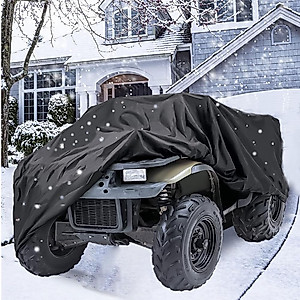 ATV Covers Waterproof 4 Wheeler Covers Quad Covers Used for Polaris Yamaha Suzuki Honda Kawasaki Kart