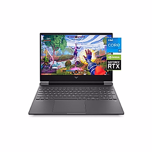 HP Victus 15 Gaming Laptop, NVIDIA GeForce RTX 3050, 12th Gen Intel Core i5-12500H, 8 GB RAM, 512 GB SSD, Full HD Display, Windows 11 Home, Backlit Keyboard, Enhanced Thermals (15-fa0025nr, 2022)