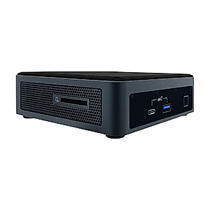 Intel PC Intel NUC NUC10i7FNHN Mini PC/HTPC - 10th Gen Intel 6-Core i7-10710U up to 4.70 GHz CPU, 64GB DDR4 RAM, 1TB SSD, Wi-Fi + Bluetooth, Intel UHD Graphics, 4K Support, Windows 10 Pro