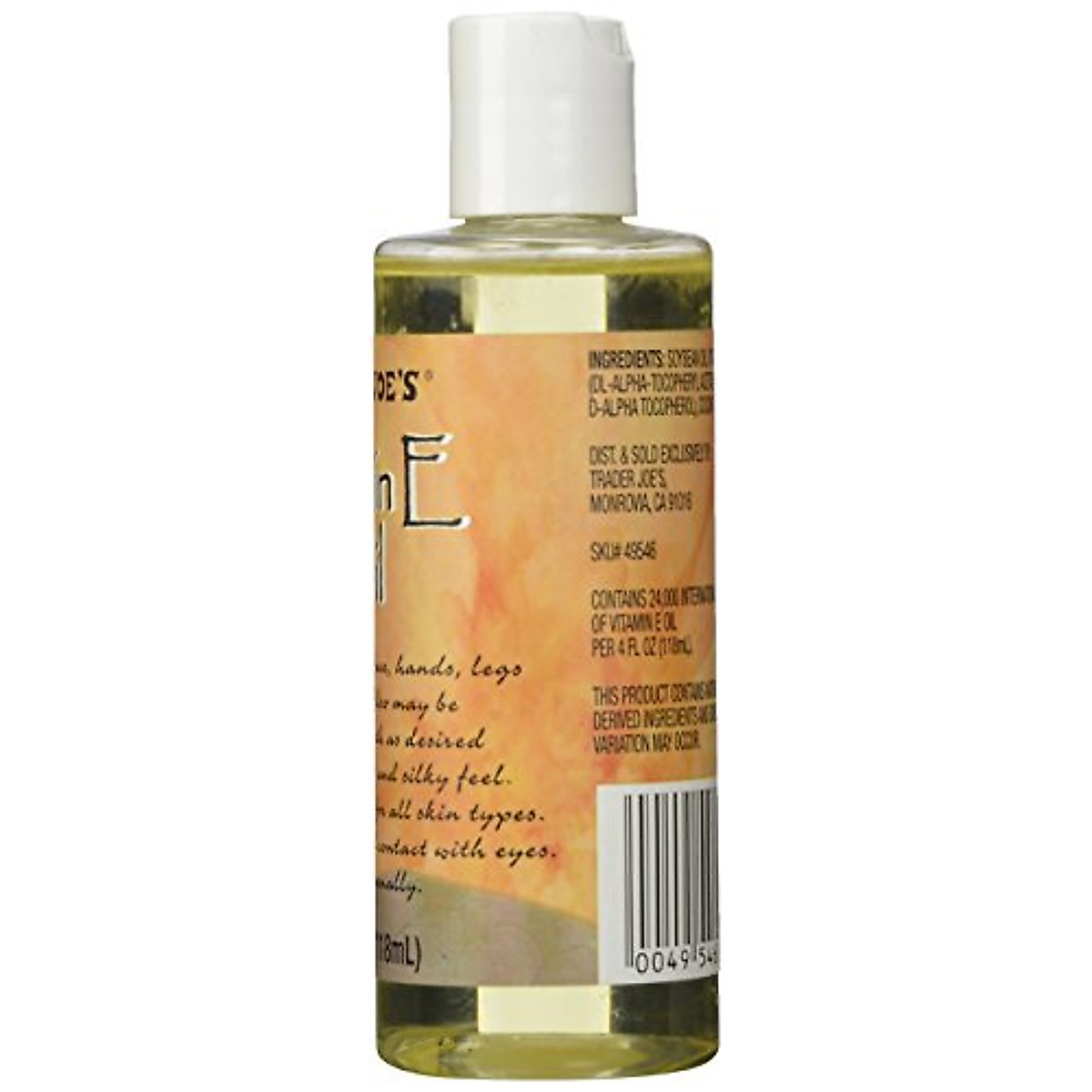 Trader Joe's Vitamin Oil E, 4 Ounce