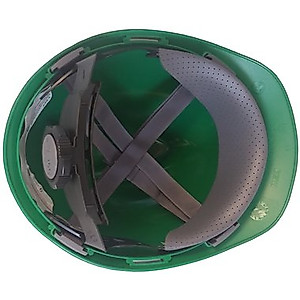 MSA V Cap Style Hard Hats w/FasTrac III Suspensions and Handy Tote Bag - Green