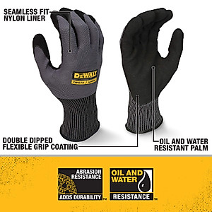 DEWALT DPG72 Flexible Durable Grip Work Glove - Size XXL