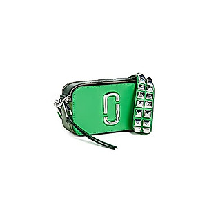 Marc Jacobs Women's The Studded Snapshot, Fern Green Multi, One Size