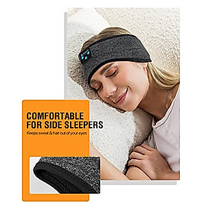 Fulext Sleep Headphones Bluetooth Sleeping Headband Headband Headphones - Headphones For Sleep - Sleeping Headphones For Side Sleepers,Birthday Father Mother Valentine's Day Gifts for Women Men