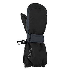 Gordini Easy On Mitts, Black, X-Large - for Children/Toddlers