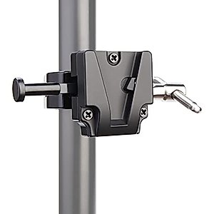 KOERTACOO V-Mount Lock Battery Adapter with Clamp for Mounting to Light Stand Tripod.