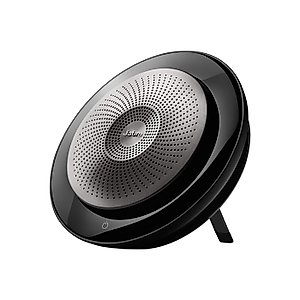 Jabra Speak 710 MS Wireless Bluetooth Speakerphone with Link 370 USB Adapter – Portable Conference Speaker for Holding Meetings Anywhere with Immersive Sound - Certified for Microsoft Teams