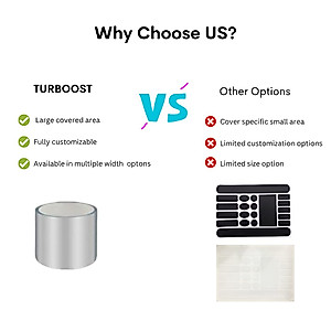 TURBOOST Bike Frame Protection Tape Sticker Vinyl Wrap Skin, MTB Bicycle Paint Chainstay Chain Guard Corner Protector Film Wraps, Clear, 3m (120”) Length, Various Width Options (7)