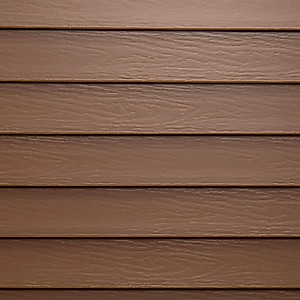 DEZ FURNISHINGS Cordless 2" Faux Wood Blind, 34" W x 48" H, Dark Oak