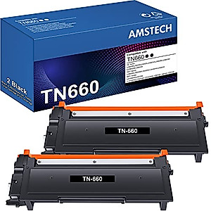 TN-660 TN 660 TN660 High Yield Black Toner Cartridge 2 Pack Compatible Replacement for Brother TN6602PK TN630 HL-L2380DW HL-L2300D HL-L2320D HL-L2340DW MFC-L2700DW MFC-L2740DW DCP-L2540DW Printer