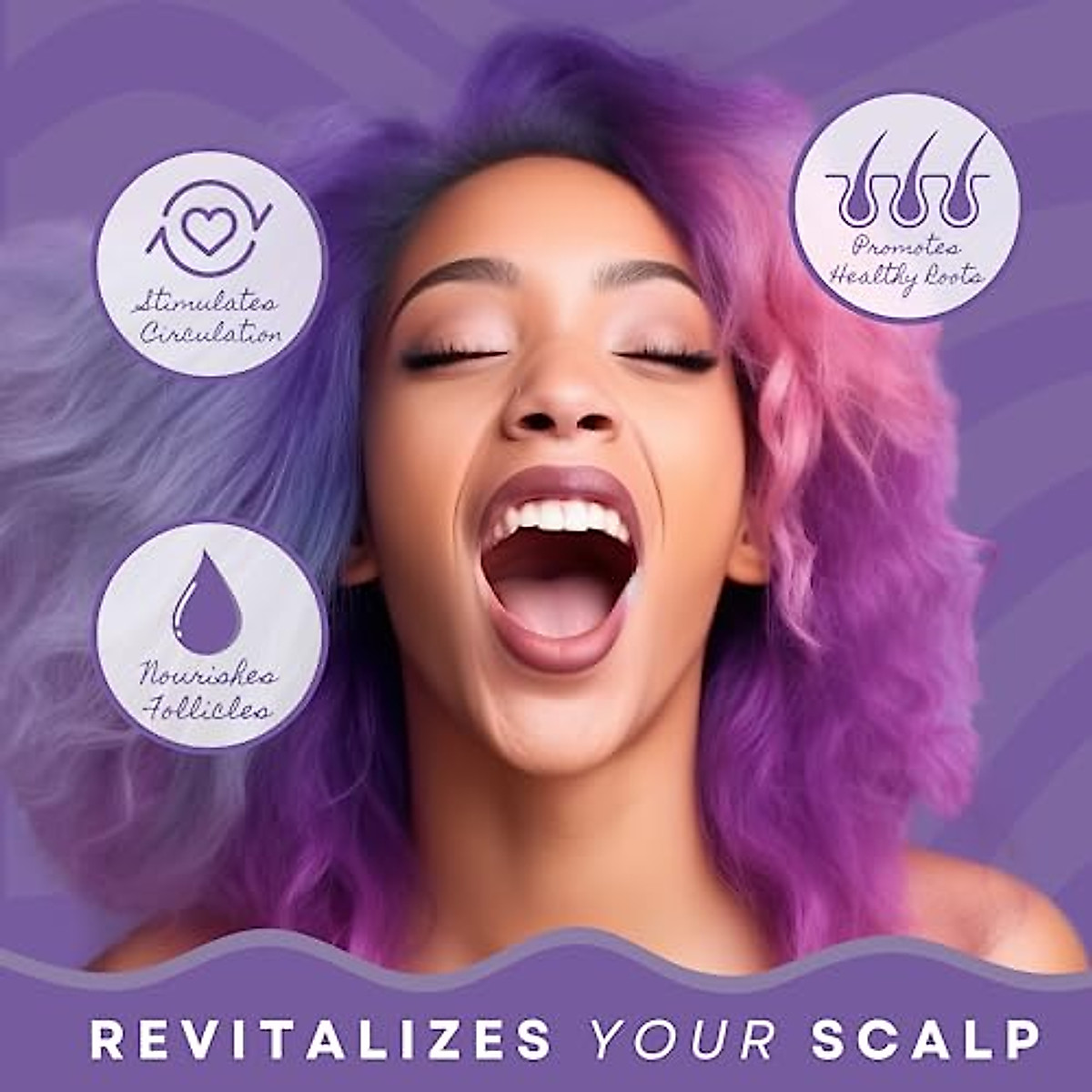 CB Smoothe Wild Jamaican Black Castor Oil - Hair Growth Formula with Biotin, Niacin & Rosemary - Promotes Scalp Circulation & Natural Growth - Lightweight, Non Greasy Formula - 4oz Bottle