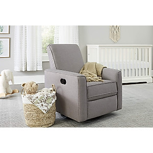 Westwood Design Aspen Manual Recline Nursery Glider Rocker, Sand