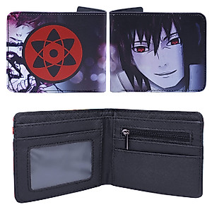 Amatensu Anime Characters Akatsuki wallet Uchiha Itachi wallet Uchiha Sasuke wallet Uchiha Madara wallet Kakashi wallet E