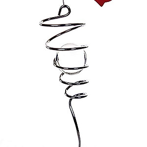 18" Wind Spinner Outdoor Hanging Metal Figurine Spinner for Garden Décor Ornament Lawn Yard Patio,Cardinal