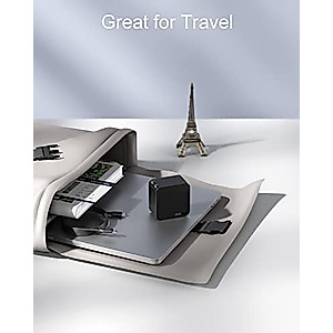 Nekteck 60W USB C Charger [GaN Tech], PD 3.0 Fast Charger[USB-IF & ETL Certified] with Foldable Plug, Compatible with MacBook Air/Pro, iPad Air/Pro, iPhone 13 Pro Max, Switch, Galaxy, Pixel and More.