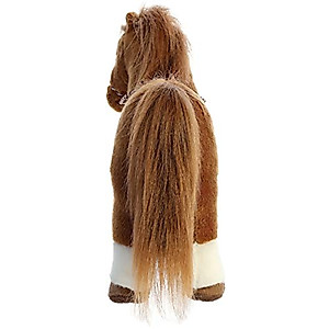 Breyer Aurora® Exquisite Quarter Horse Stuffed Animal - Realistic Detailing - Imaginative Play - Brown 13 Inches