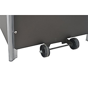 Legacy Heating Pyramid Patio Heater, 40000BTU Outdoor Patio Heater, Quartz Glass Tube Propane Heaters for Patio with Wheels, Triple Protection System, for Patio Backyard Garden Pool, Mocha