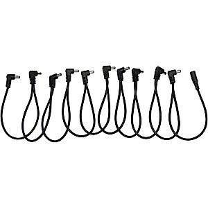 NUX Loop Core Deluxe Pedal Bundle with 2 Patch Cables, 2 Instrument Cables, 9V Power Supply and Daisy Chain