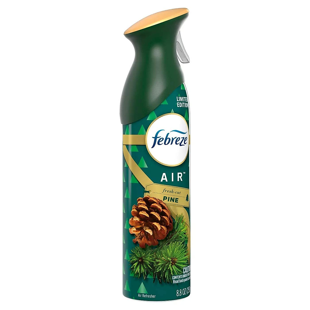Febreze Air - Air Freshener Spray - Fresh-Cut Pine - Limited Edition Holiday Collection 2020 - Net Wt. 8.8 OZ (250 g) Per Bottle - Pack of 2 Bottles