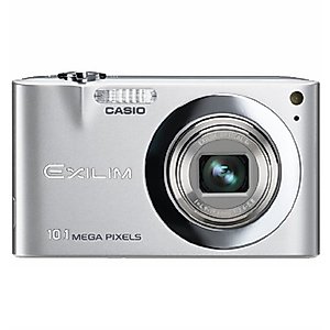 Casio Exilim EX-Z100 10.1 MP with 4x Optical Zoom Compact Digital Camera (Silver)