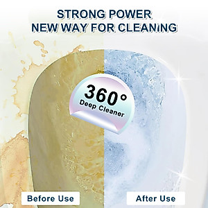 16.7In Long Pumice Stone for Toilet Cleaning,RRETECK Toilet Pumice Stone with Long Handle,Ergonomic Toilet Wand Scouring Stick Toilet Bowl Brush Tool for Toilets,Sinks,Grills,Tiles,BBQ&Pools