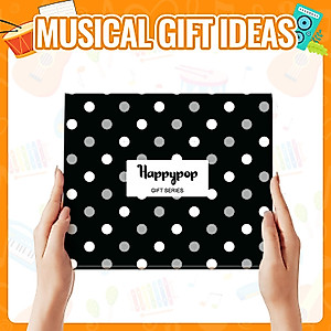 HAPPYPOP Music Gifts for Music Lovers - Funny Teens Note Gifts, Socks for Musicians & Teachers