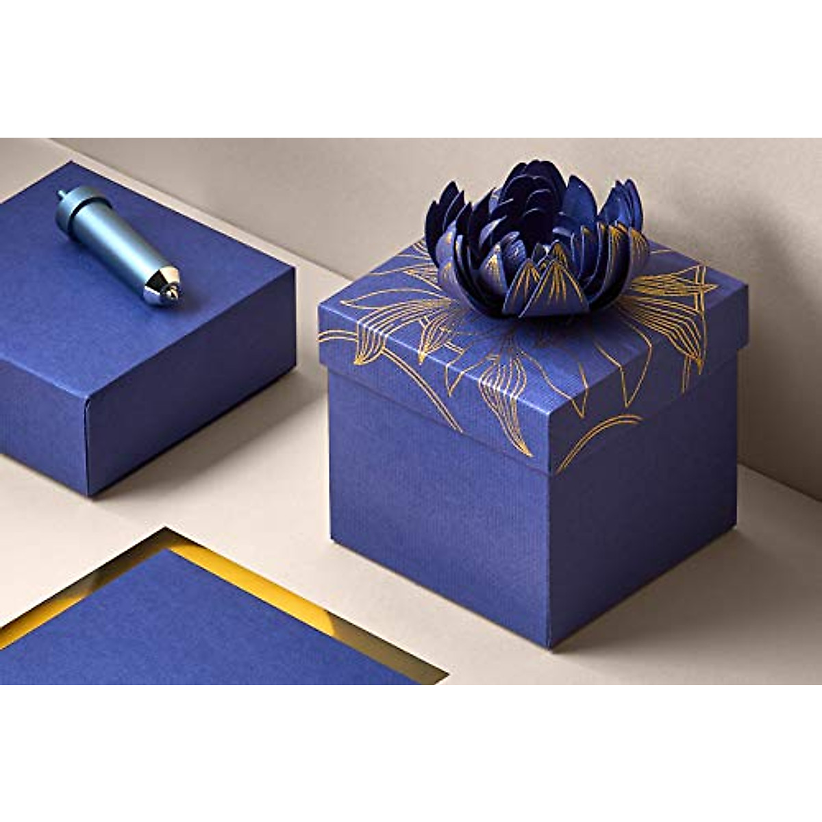 Cricut Foil Transfer Kit, Includes 12 Foil Transfer Sheets, 3 Cricut Tools in 1 with Interchangeable Tips (Fine, Medium & Bold), Tool Housing & Adhesive Tape, For Cricut Maker & Explore Machines