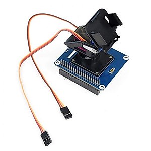 2-DOF Pan-Tilt HAT Onboard PCA9685 PWM Chip TSL25911FN Light Sensor Control Camera Movement Sense Light Intensity Via I2C Interface for Raspberry Pi 4 3 2 Model B+ B Zero W WH Jetson Nano @XYGStudy