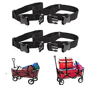 CORRBPEN Universal Buckle Straps Compatible with Collapsible Folding Outdoor Utility Wagon,mac Wagon Accessories,Sports Folding Wagon Accessories,Children's Dining Chair seat Belt, Wagon Accessories.