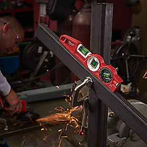 Milwaukee 4932459096 Block Torpedo Level - Red/Black