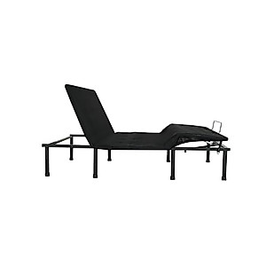 ccko Electric Adjustable Bed Frame with Independent Head & Foot Incline, Queen Size Adjustable Bed Base Motorized Bed Frame with Remote Control and Quiet Motor, Quick and Easy Assembly