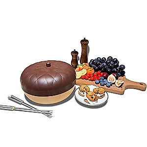 Smores Maker, Electric Flameless S'mores Maker with Lid, Tabletop Indoor Smores Kit with 4 Compartment Trays and 4 Forks, Fun Gifts for Family, Movie Night Supplies, Housewarming Gifts for New House