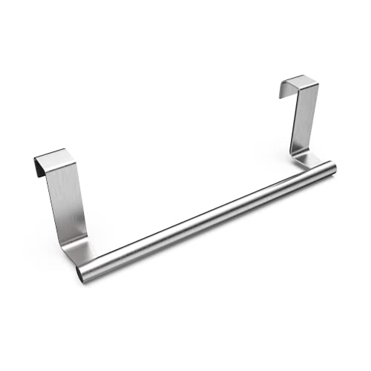 Towel Rack for Cabinet, Strong Steel Kitchen Over Cabinet Towel Bar Holder, 9" Wide - 2 Pack